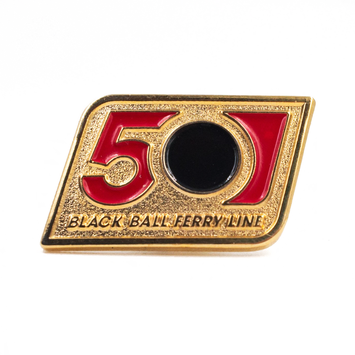 50 Year MV Coho Anniversary Limited Edition Lapel Pin | The Black Ball Shop
